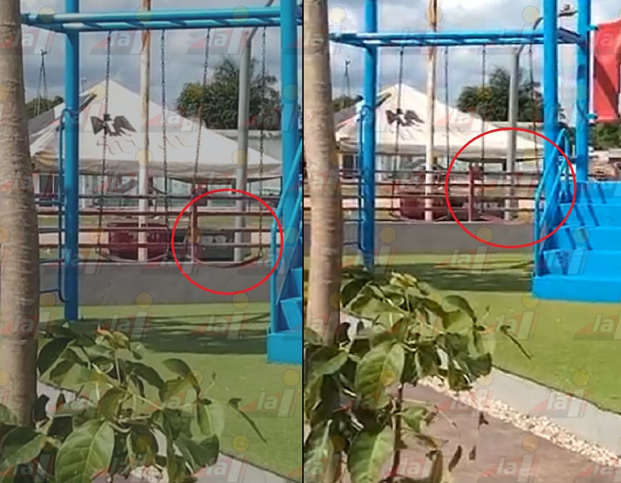 Seyé: presunto fantasma en parque del municipio