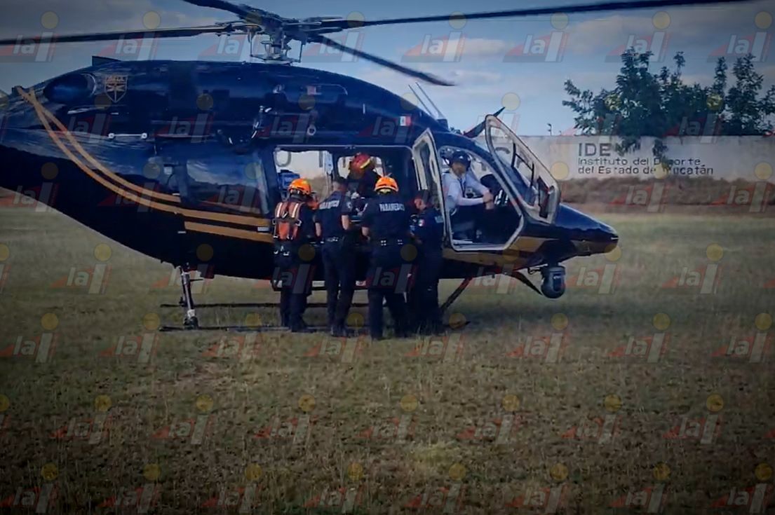 Trasladan a menor de Teabo a Mérida: se cayó del techo