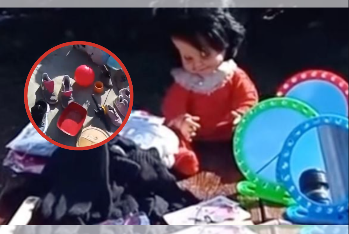 Muñeca “cobra vida” en un tianguis y genera miles de reacciones - La i ...